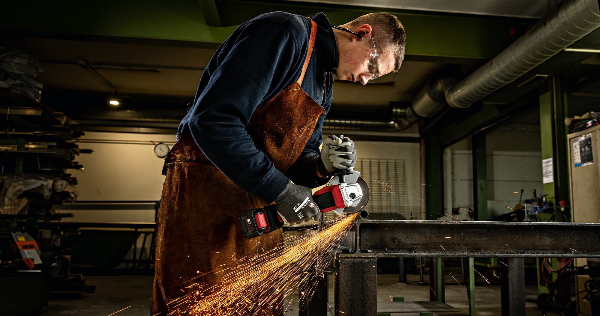 70 years angle grinder - FLEX