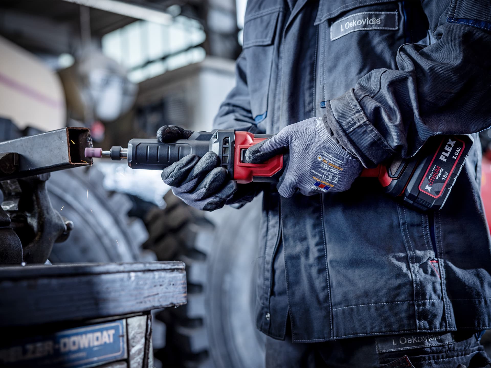 Professional power tools for metalworking - FLEX