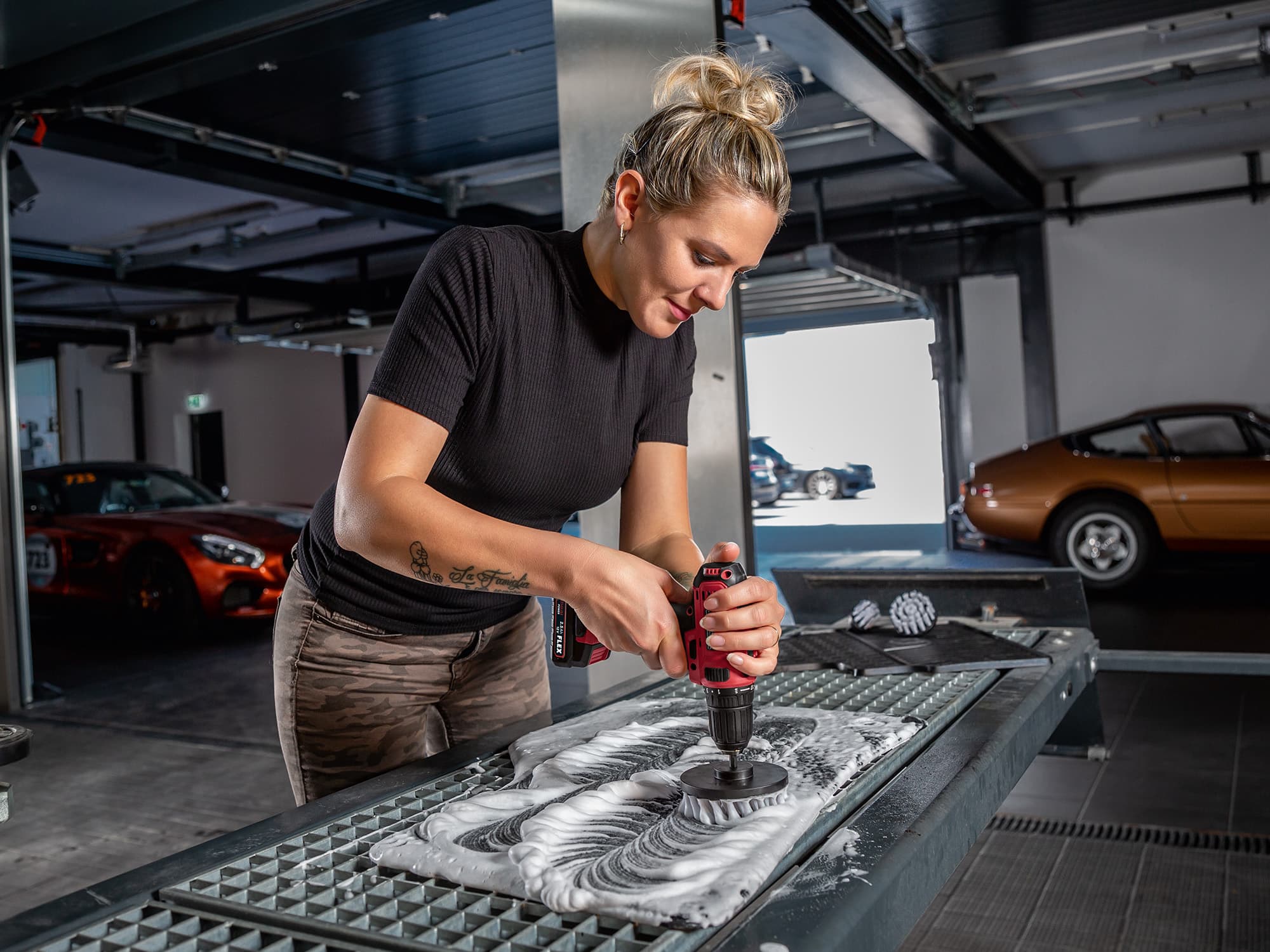 Polishing, vacuuming, screwing » FLEX Automotive System - FLEX