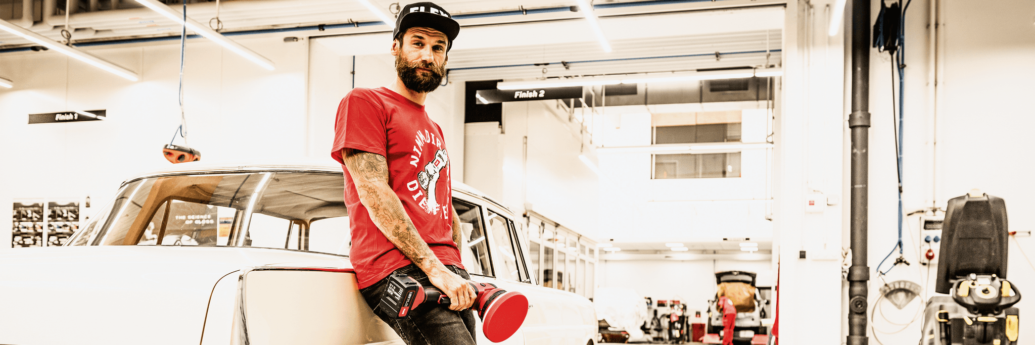 Polishing, vacuuming, screw fitting » FLEX Automotive System - FLEX